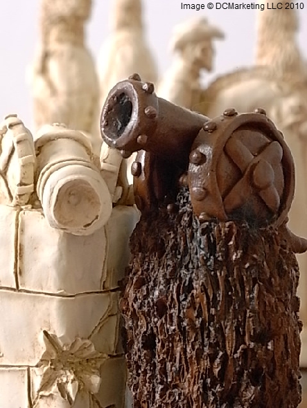 Alamo Chess - Alamo Chess Pieces - Alamo Chess Set - Alamo Chess Set Pieces