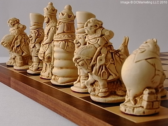 Alice In Wonderland Chess Set - Alice In Wonderland Chess Pieces ...