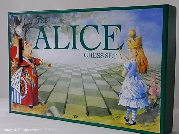 Alice In Wonderland Chess Set - Alice In Wonderland Chess Pieces ...