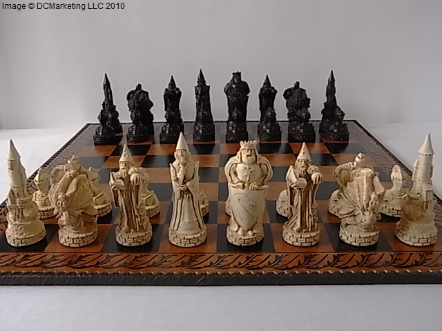 King Arthur Theme Chess Set