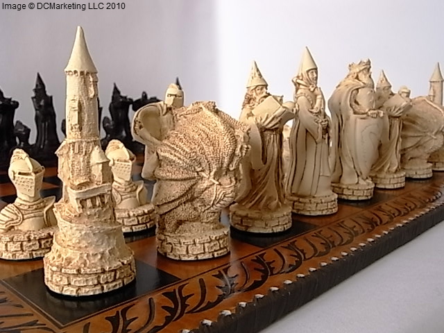 King Arthur Theme Chess Set