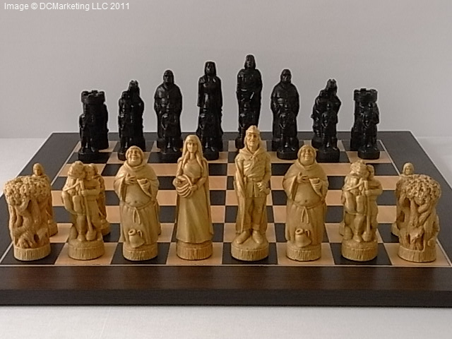 Robin Hood Plain Theme Chess Set